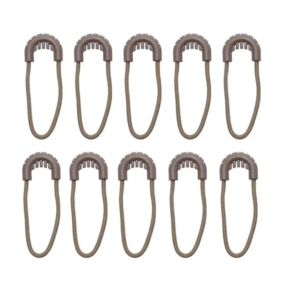 Best-10x Zipper Pulls Cord Rope Ends Lock Zip Puller Fastener for ...