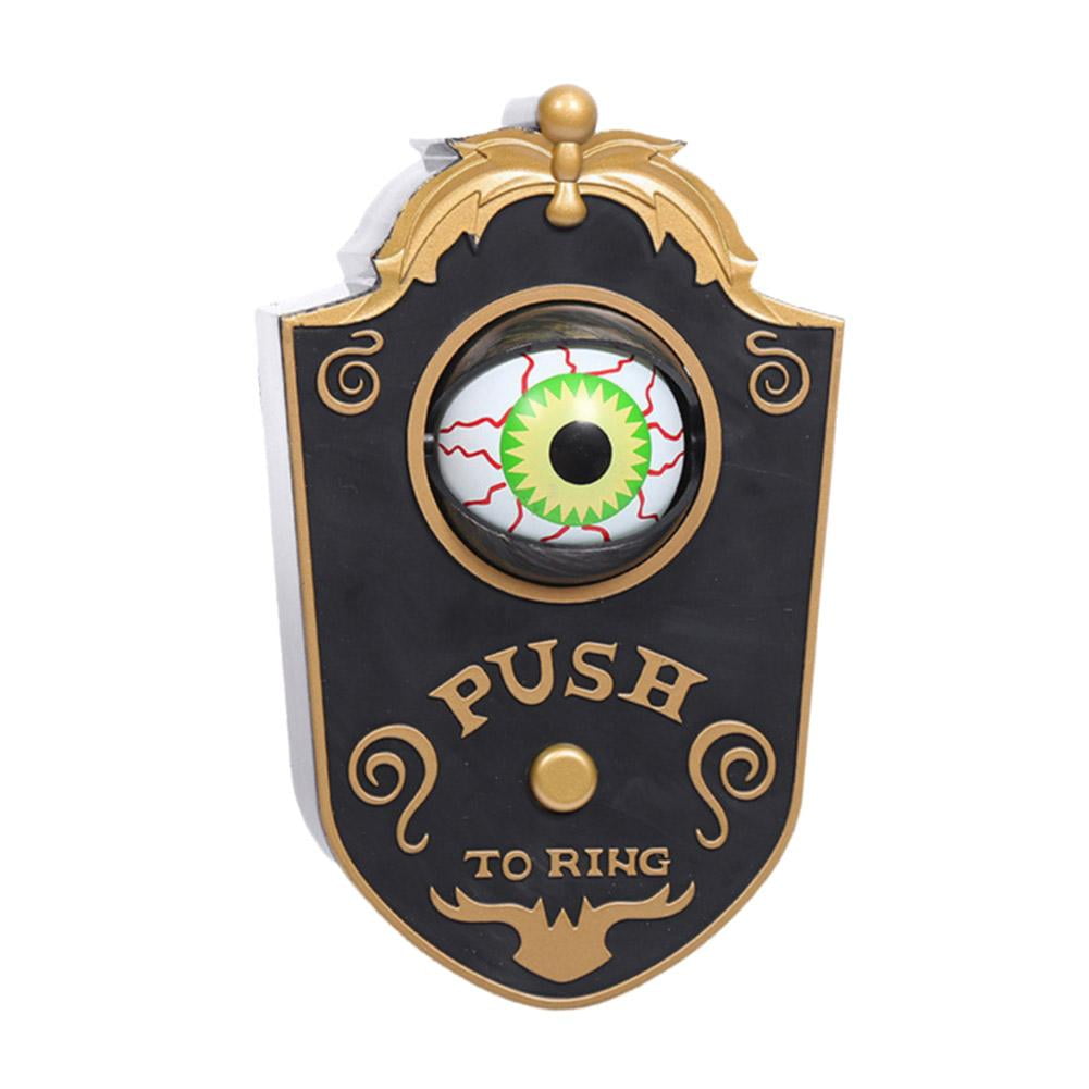 Best-170103Halloween Doorbell Decoration Creepy Moving Eyes Scary Q2Z4 ...