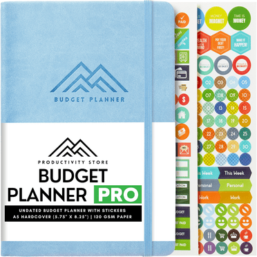 12-Month Budget Planner Bill Tracker Organizer with Calendar and ...