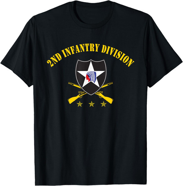 Best 2nd Infantry Division Second to None Shirt Veterans Day Mens T ...