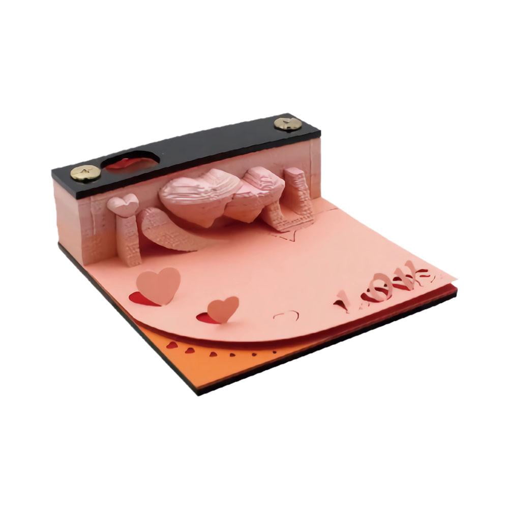 Best-3D Desk Memo Pad Memo Pad Creative Desk DIY Notes Notepad New ...