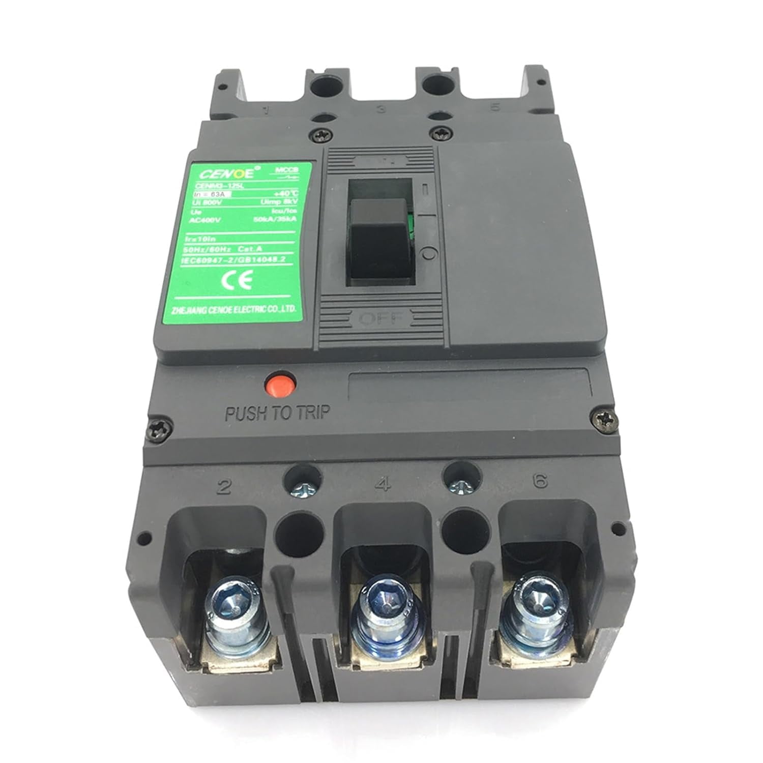 Best 3P 10A-125A Molded Case Circuit Breaker MCCB with Innovation ...