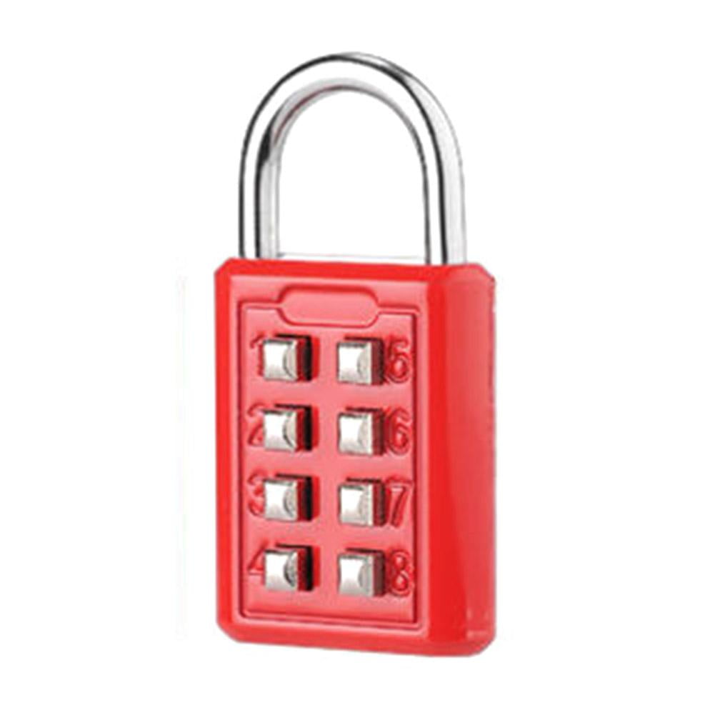 Best-6/8/10 Digit Combination w/ Keys Travel Suitcase Luggage Lock Bag ...