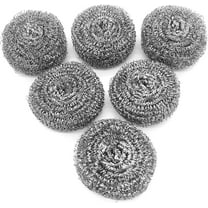 OVWO 12Pack Stainless Steel Dish Scrub Metal Pot Scouring Pads for ...