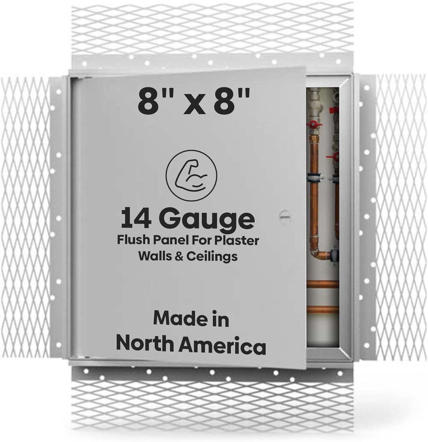 Best 8″ x 8″ Flush Access Panel for Plaster Walls & Ceilings, 3 ...