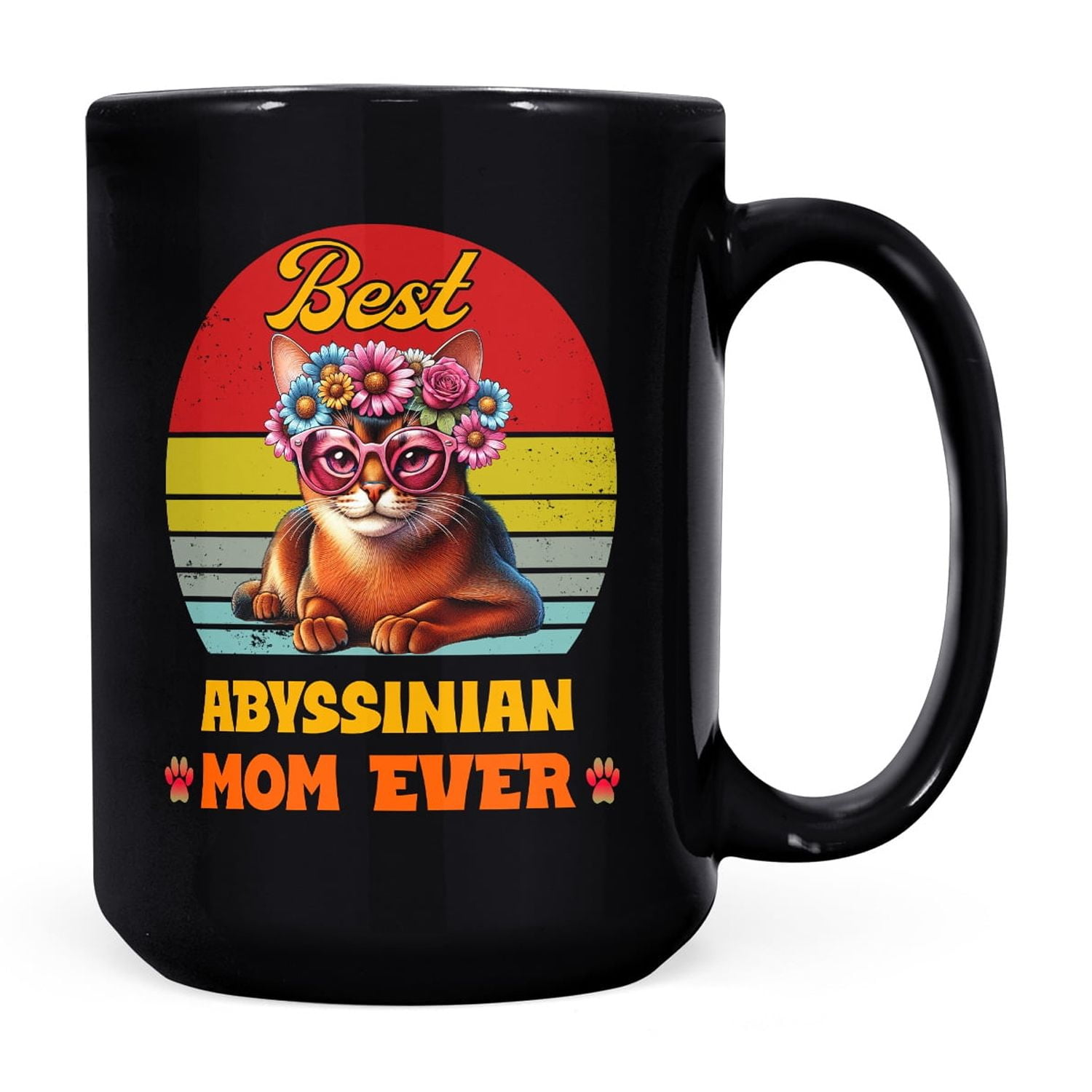 Best Abyssinian Mom Ever Happy Mother's Day Mug Cat Lover Kitten Owner ...