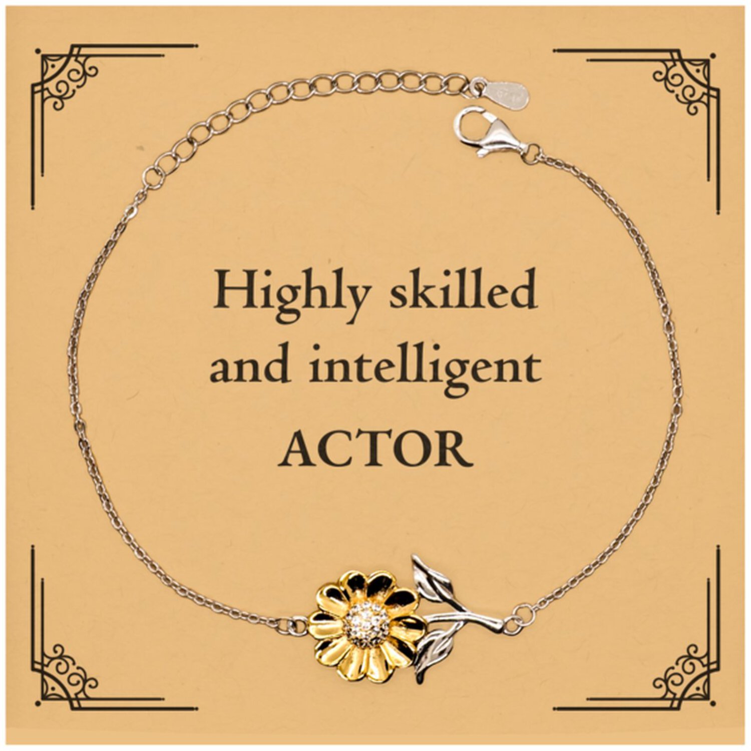 Best Actor Gifts, Highly skilled and intelligent, Appreciation Birthday ...