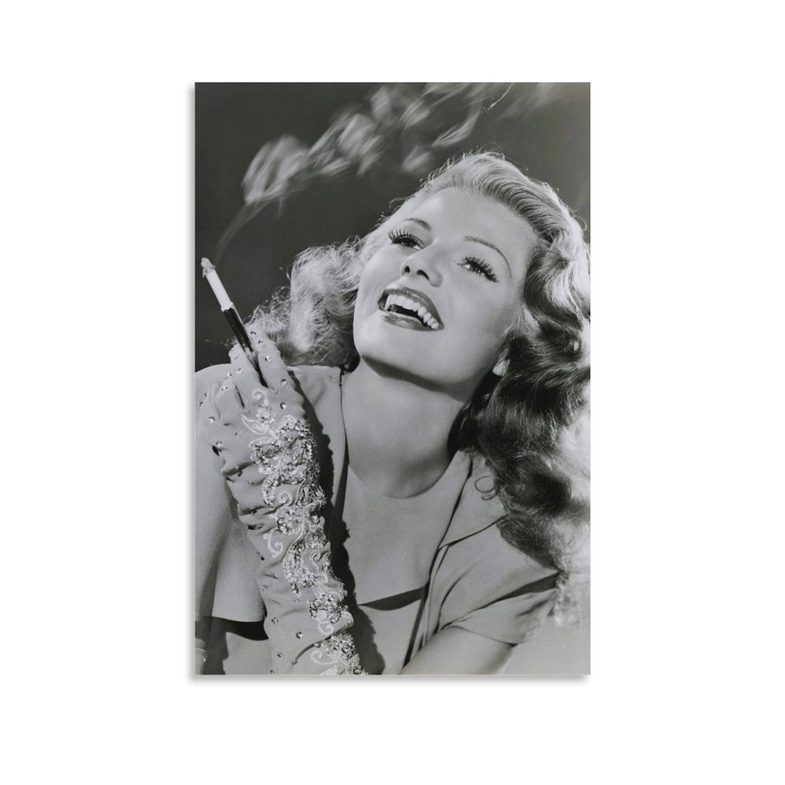 Best Actresses Per Year Rita Hayworth Sexy Poster Art Poster Canvas ...