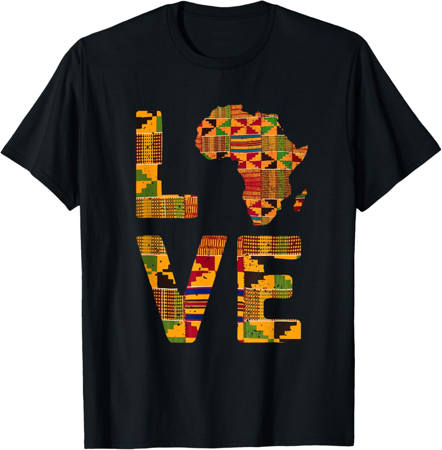 Best Africa Map Gift African Stuff & Accessories Unisex-Adult T-Shirt ...