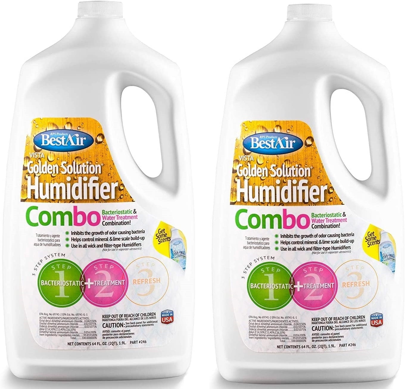 Freudenberg Golden Solutions Bacteriostatic Humidifier Water Treatment ...