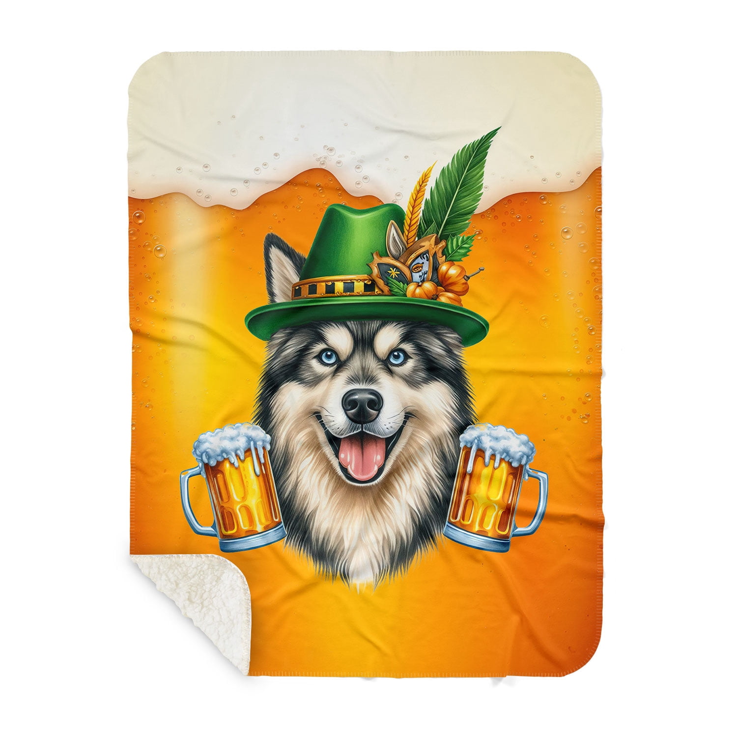 Best Alaskan Malamute Dad Proud Beer Lover Happy Oktoberfest Cozy ...