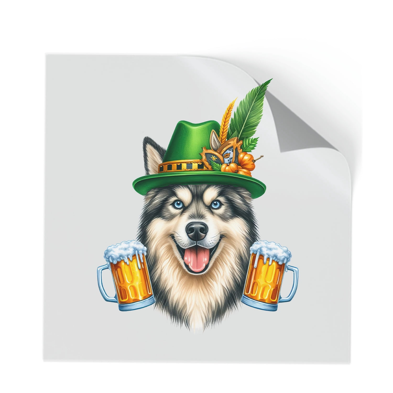 Best Alaskan Malamute Dad Proud Beer Lover Happy Oktoberfest Cutout ...