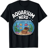 Best Aquarium Art for Men Women Fish Tank Aquarium Lover T-Shirt ...