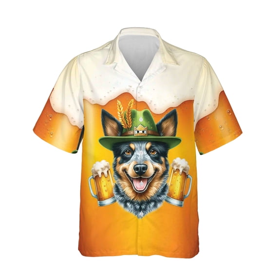 Best Australian Cattle Dog Dad Proud Beer Lover Happy Oktoberfest ...