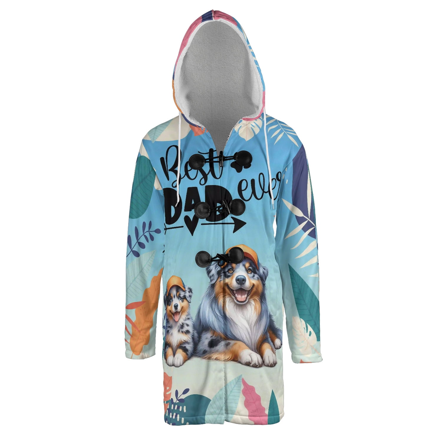 Best Australian Shepherd Dad Ever Happy Father's Day All Over Print 3D ...