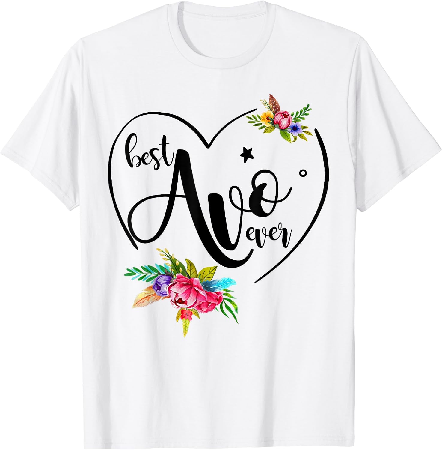 Best Avo Ever - Avo T-Shirt - Walmart.com