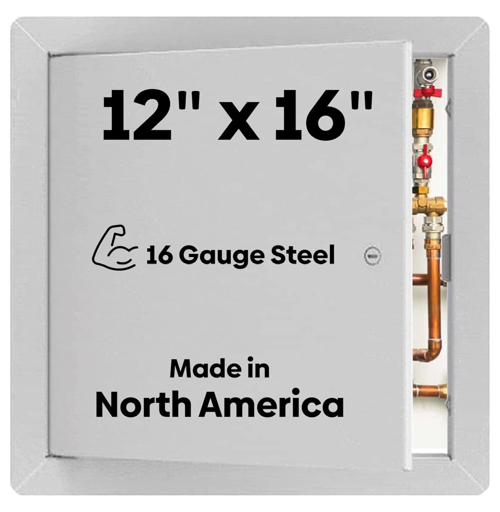 Best BA-AHD 12" x 16" Metal Access Panel with Concealed Pin Hinge, LEED ...