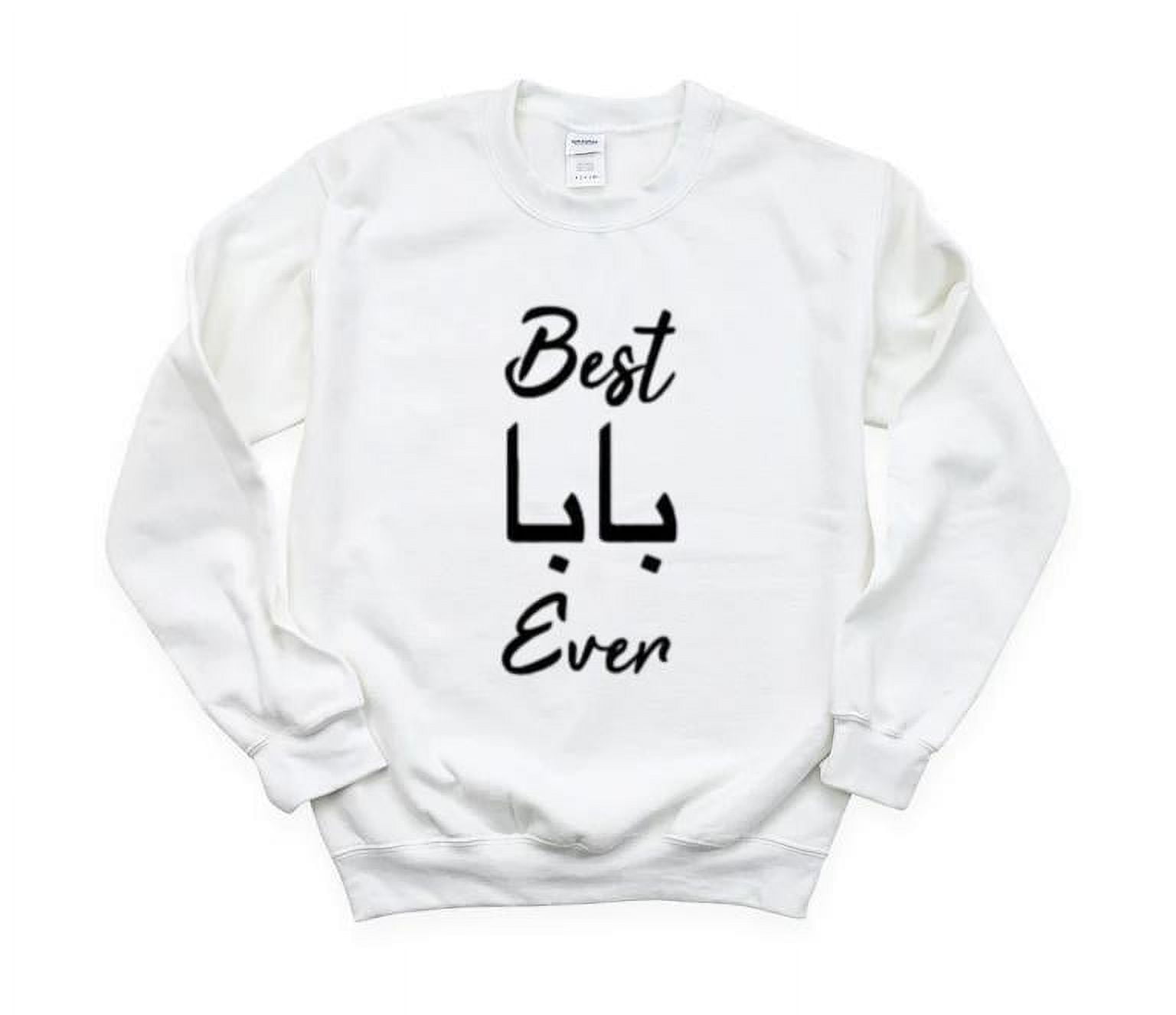 Best Baba Ever Heartfelt Family Love Graphic Father Grandpa Dad T-Shirt ...