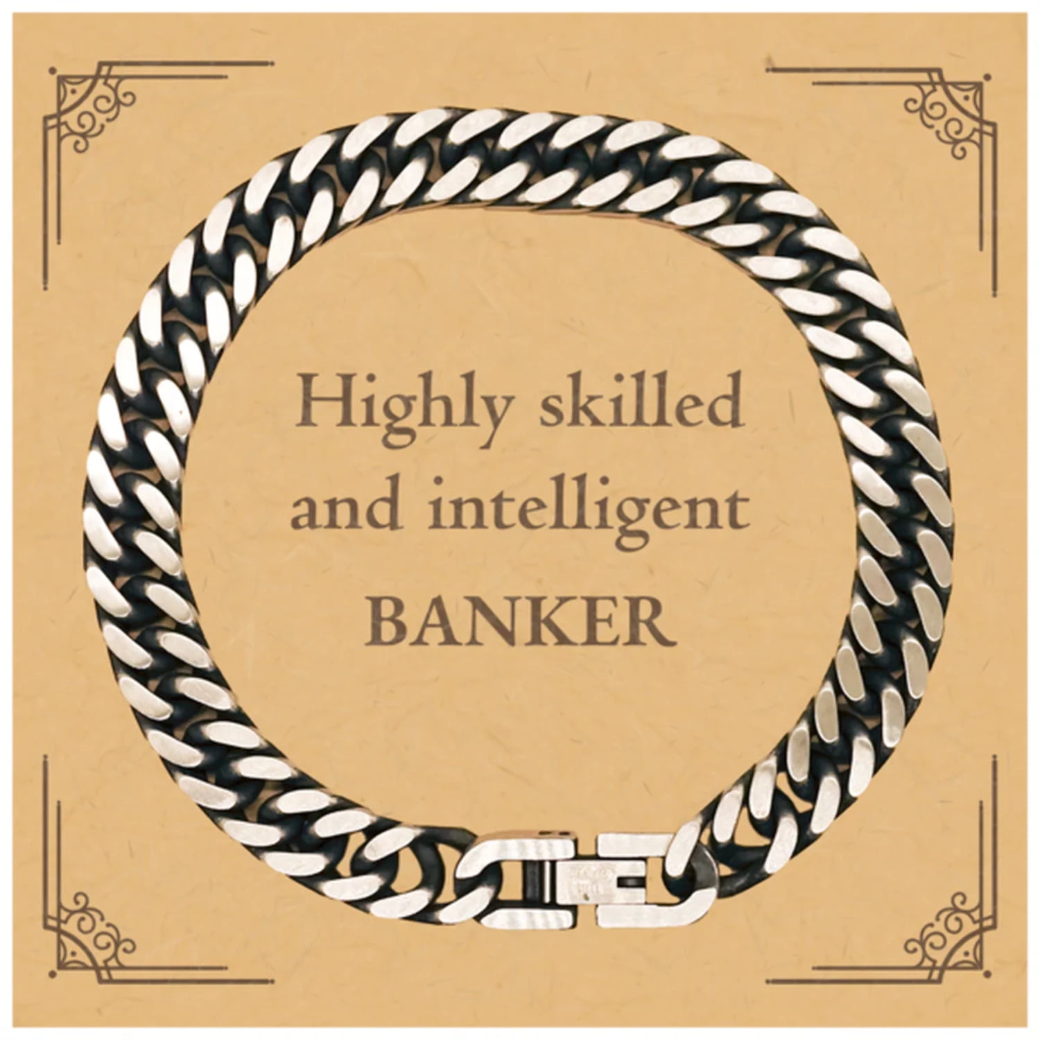 Best Banker Gifts, Highly skilled and intelligent, Appreciation ...