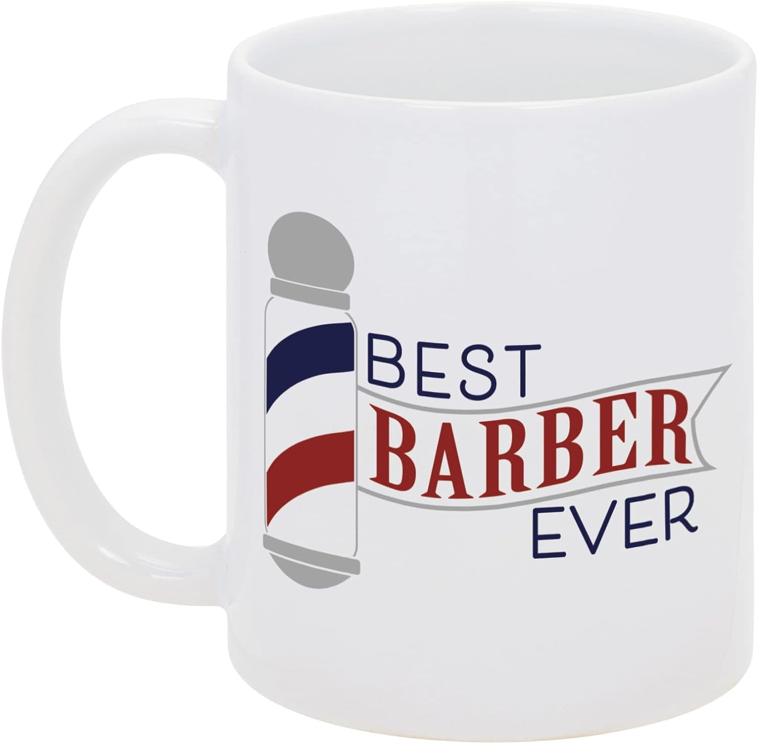 Best Barber Ever White 11 ounce Ceramic Novelty Coffee Mug - Walmart.com