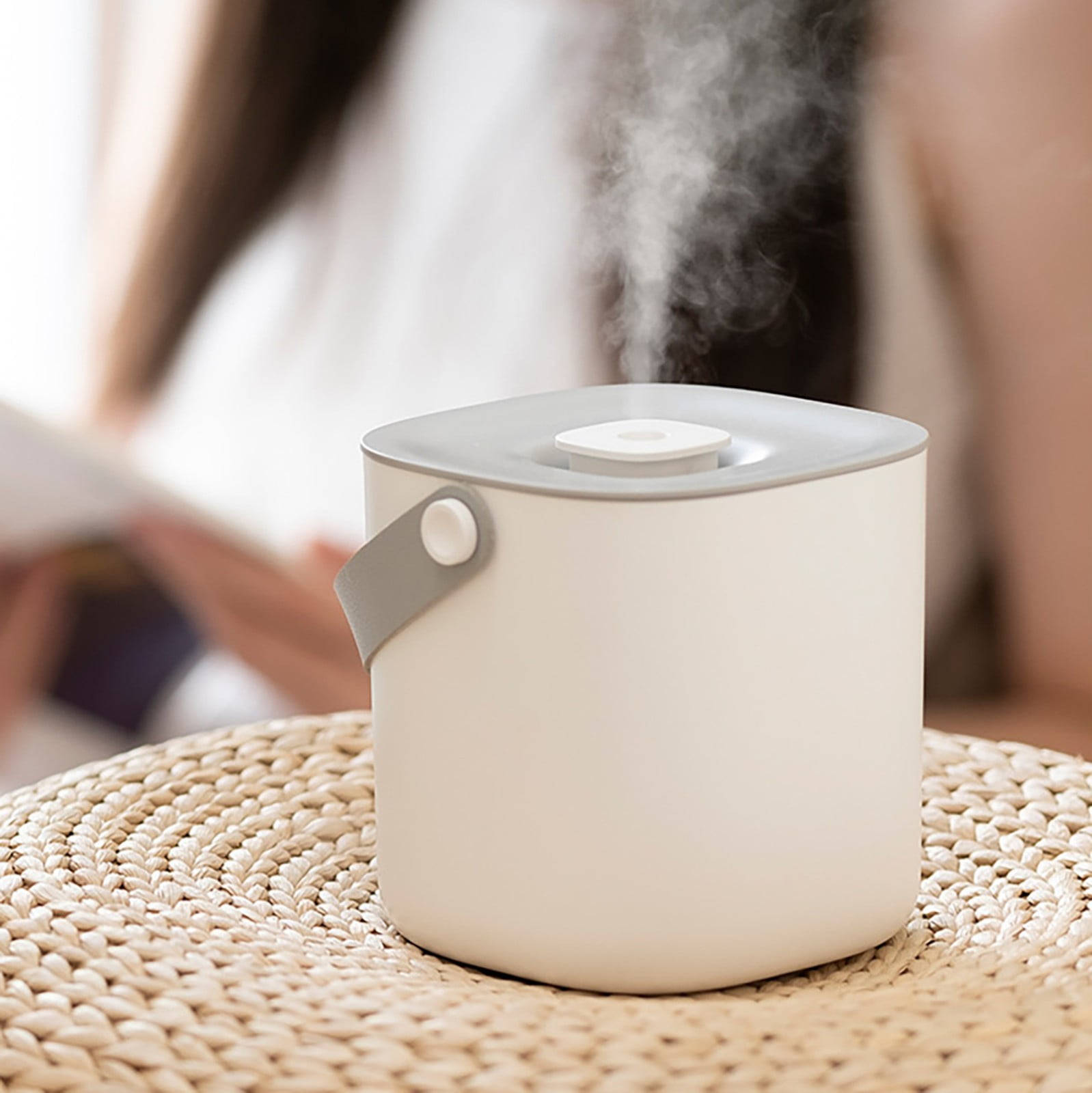 Best Bargains Tpzfurit Portable Desk Humidifier 1.2L with Double Head ...