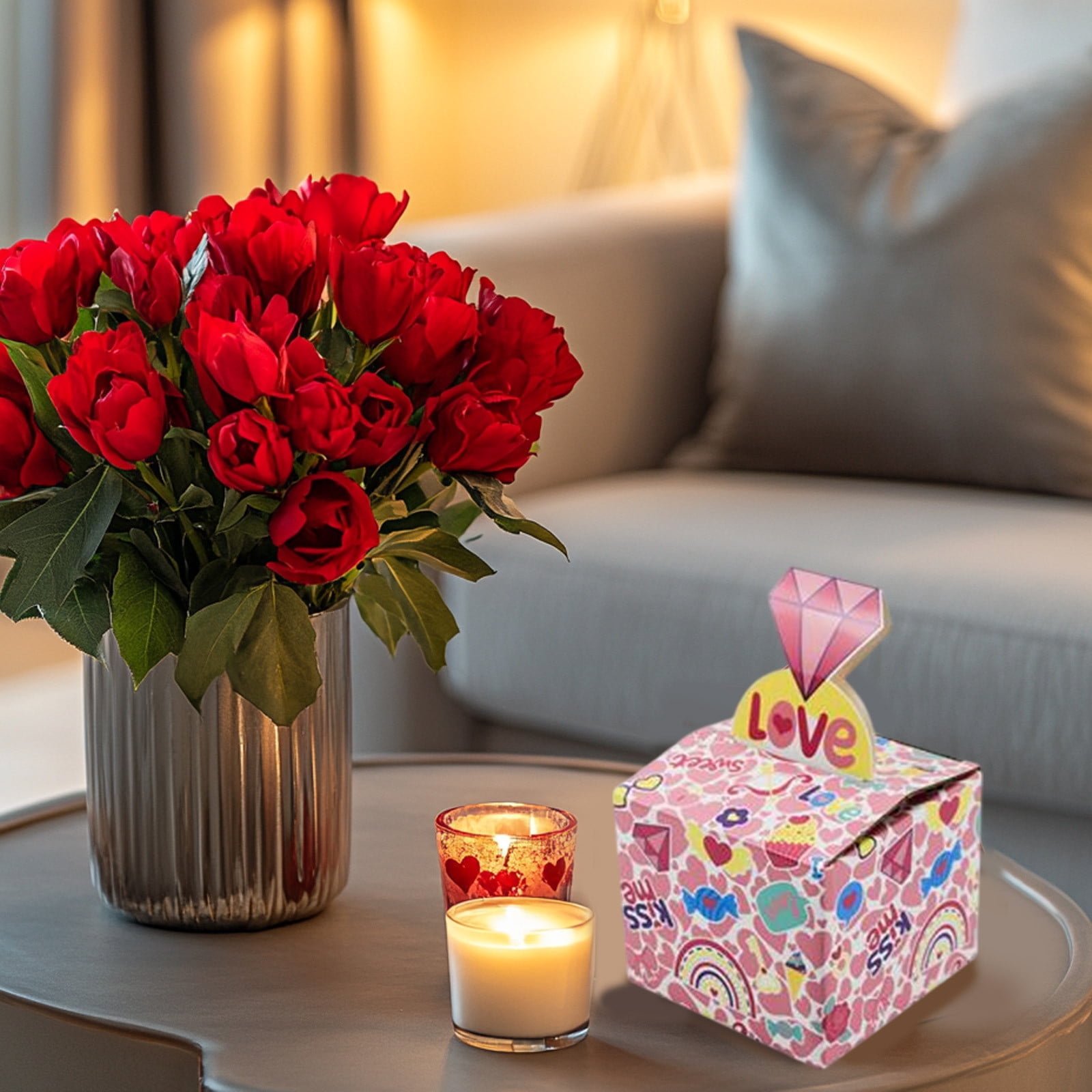 Best Bargains Valentine's Day Pull-Out Money Gift Box - Romantic Red ...