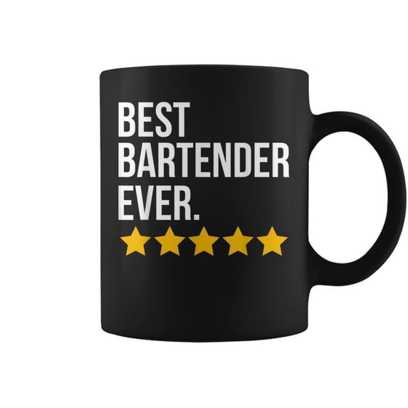 Best Bartender Ever Bar Waiter Funny Barkeeper Coffee Mugs - Walmart.com