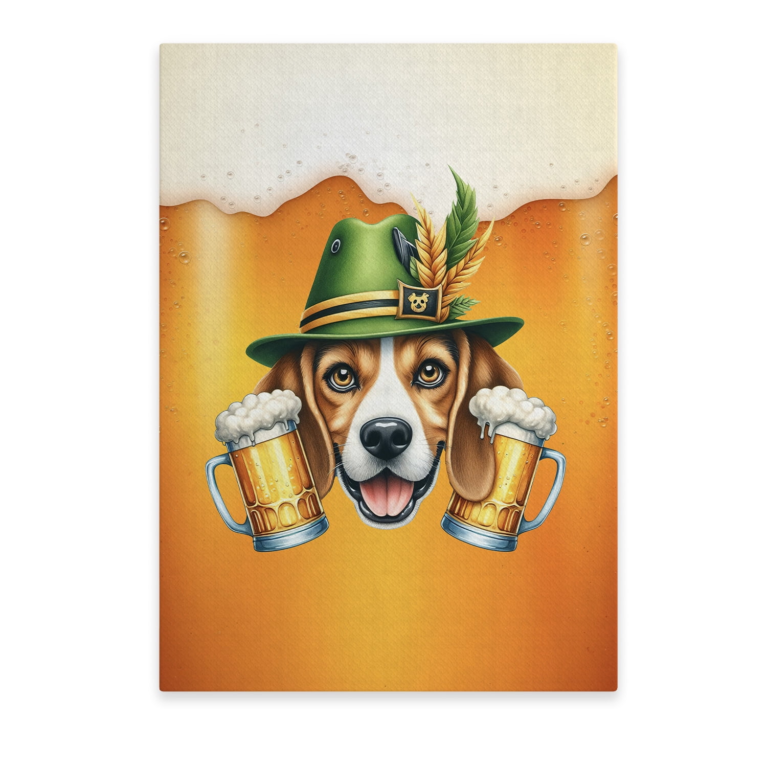 Best Beagle Dad Proud Beer Lover Happy Oktoberfest Vertical Matte ...