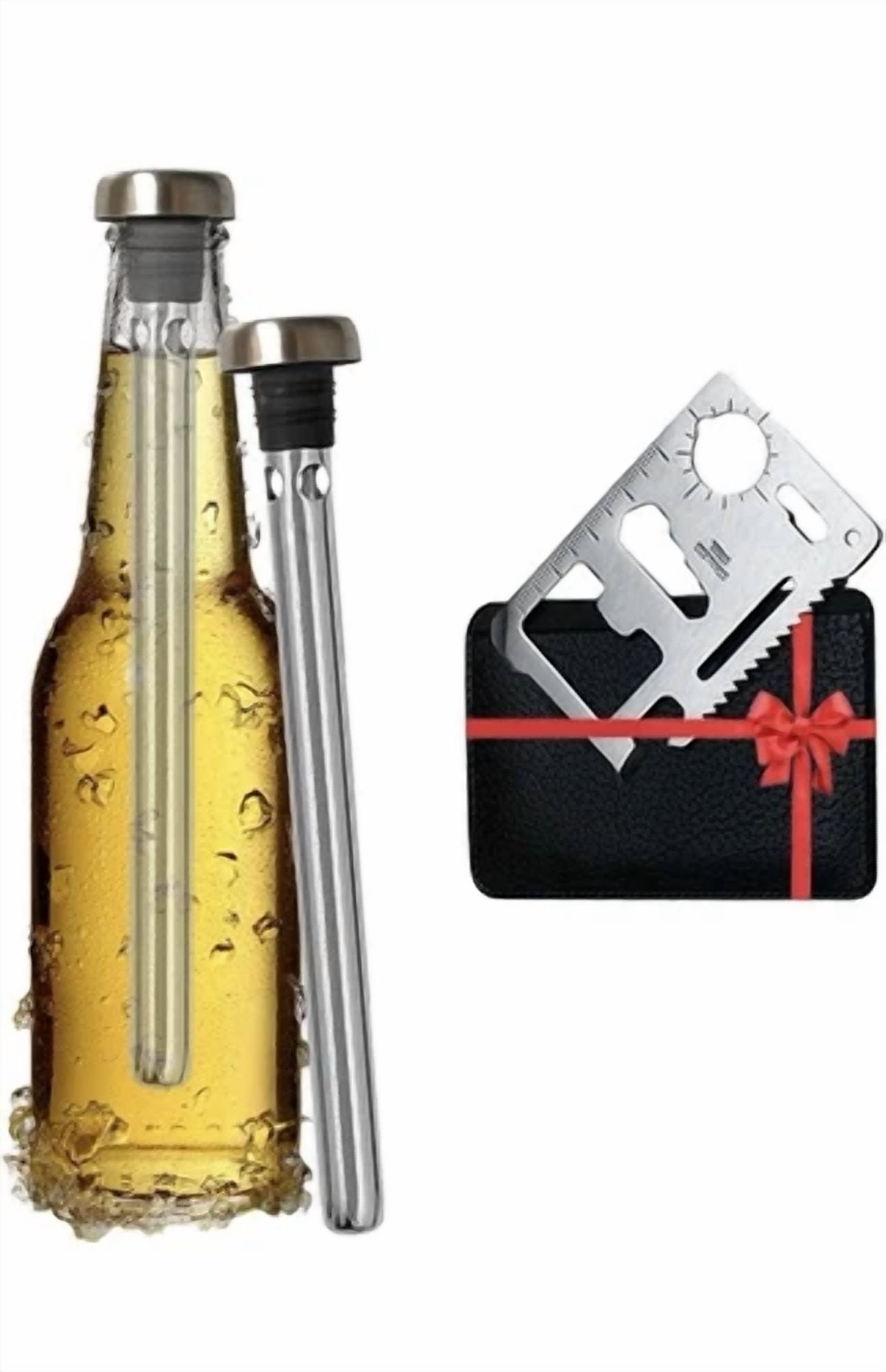 Best Beer Chiller Sticks For Bottles And Cap Opener 2 Pack - Walmart.com