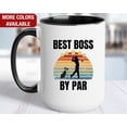 Best Boss By Par Gift Best Boss Golf Mug Best Boss By Par Coffee Cup ...