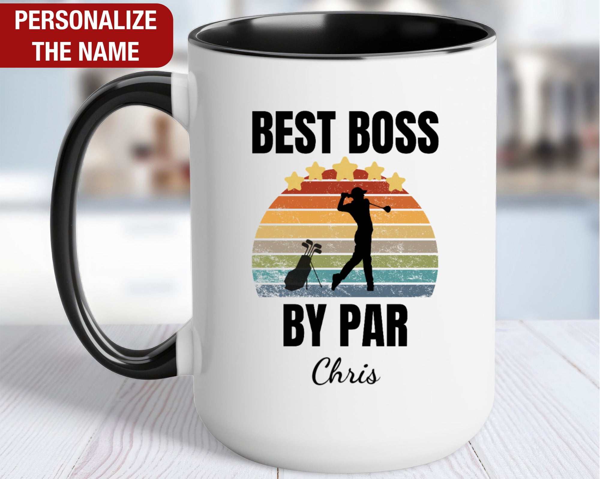 Best Boss By Par Personalized Gift Best Boss Golf Mug Best Boss By Par ...
