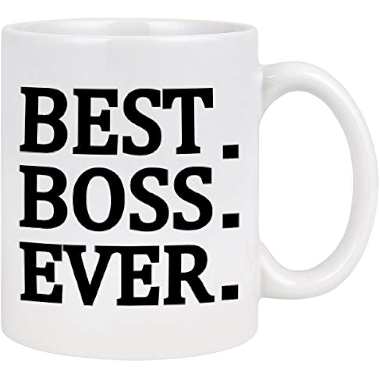Best Boss Ever Coffee Mug - Funny Bosses Day Gifts Ideas -Novelty ...