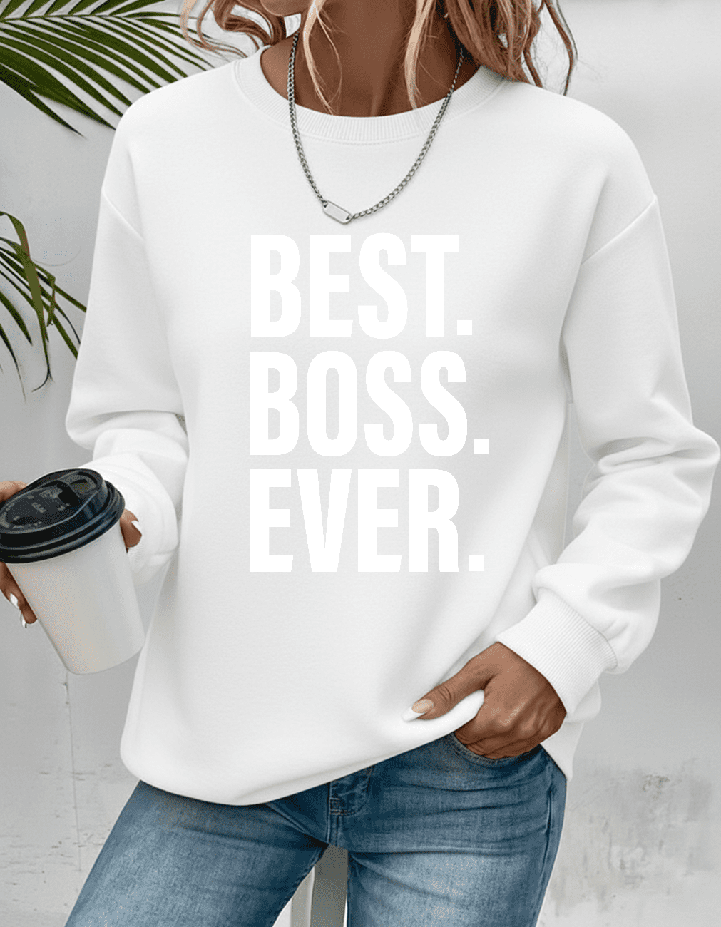 Best Boss Ever Work Appreciation Funny Office Humor Graphic Print ...
