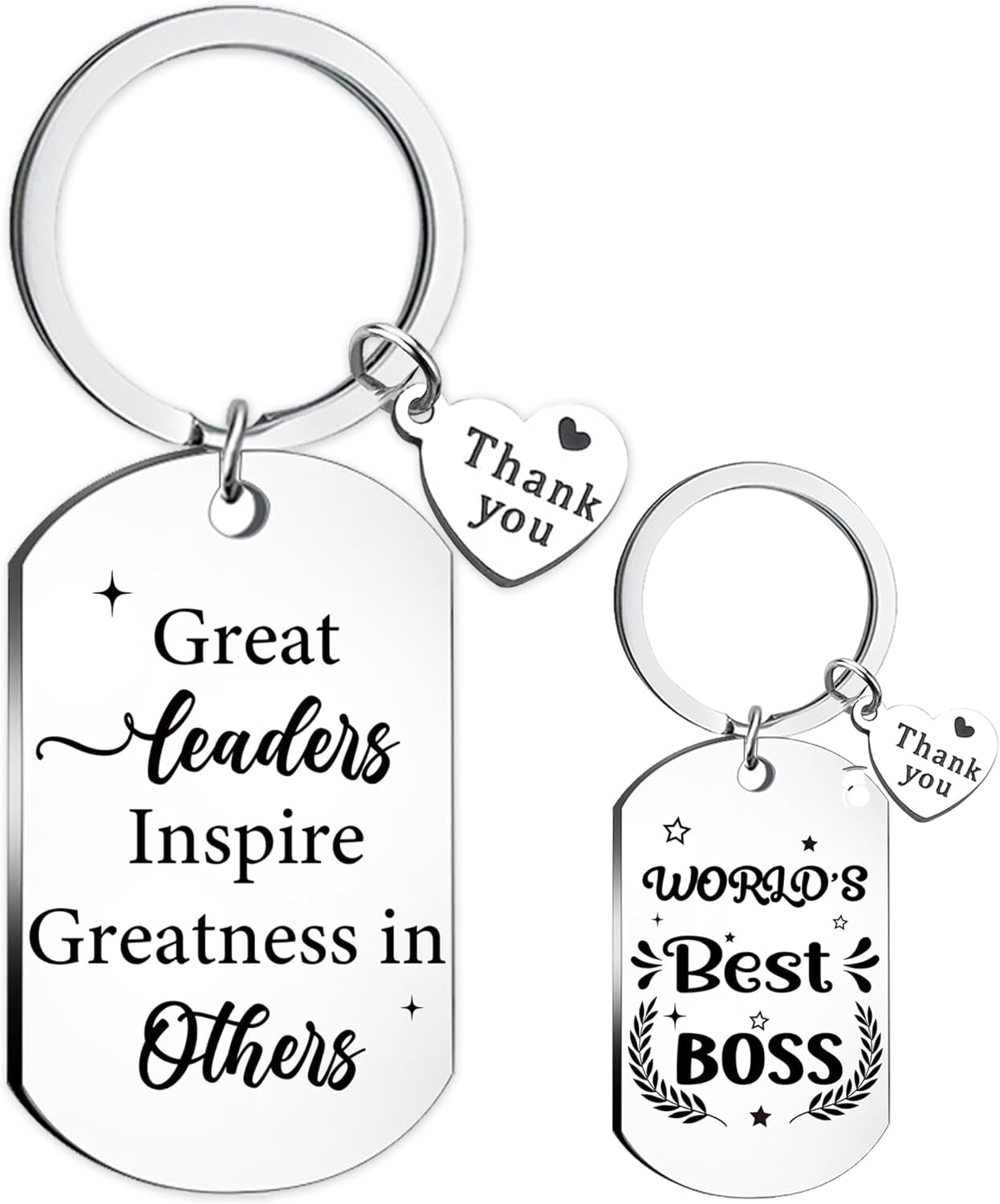 Best Boss Gifts Appreciation Keychain - Bosses Day Retirement Farewell ...
