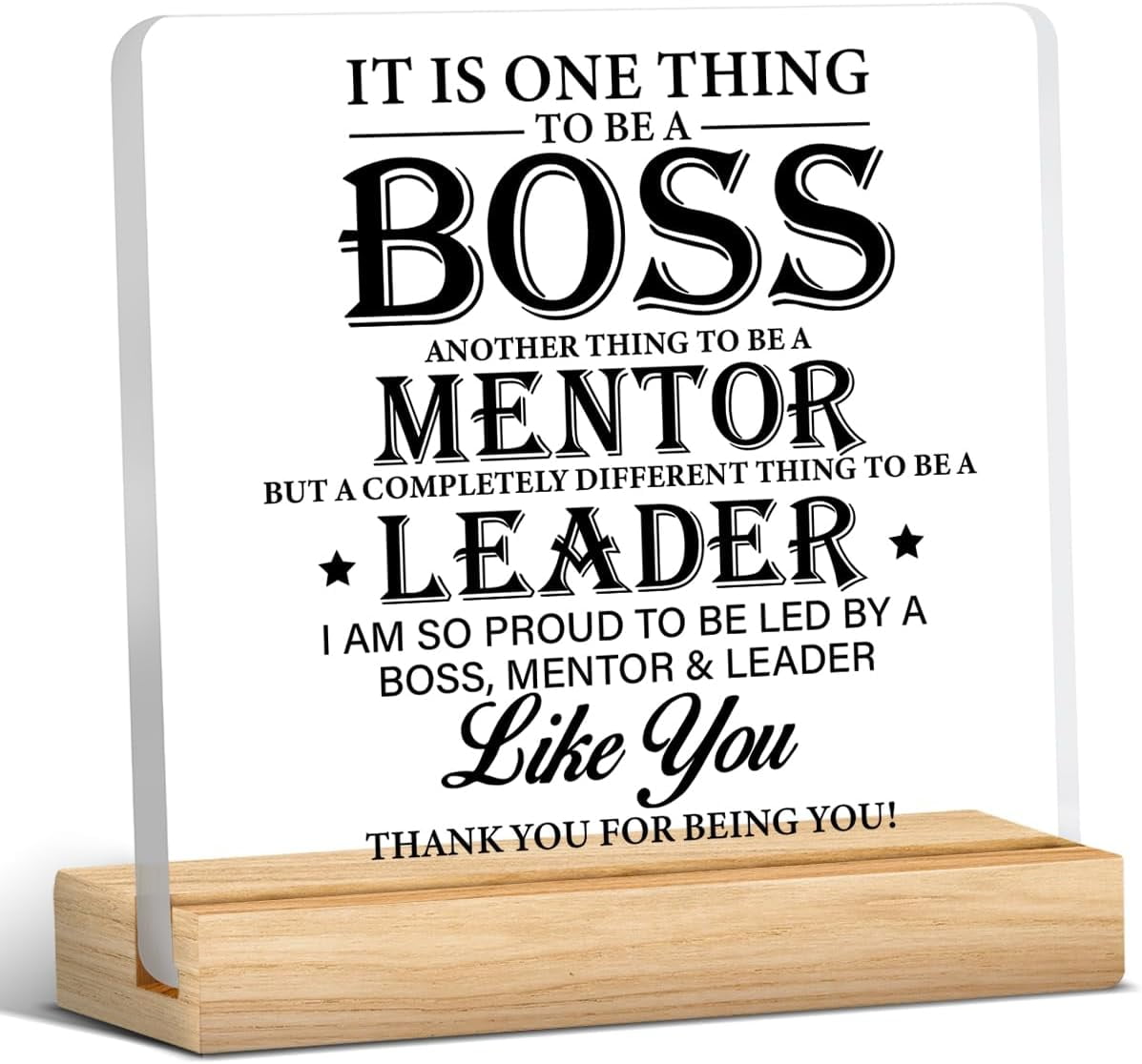 Best Boss Gifts, Boss Gifts for Women Men, Thank You Appreciation Gifts ...
