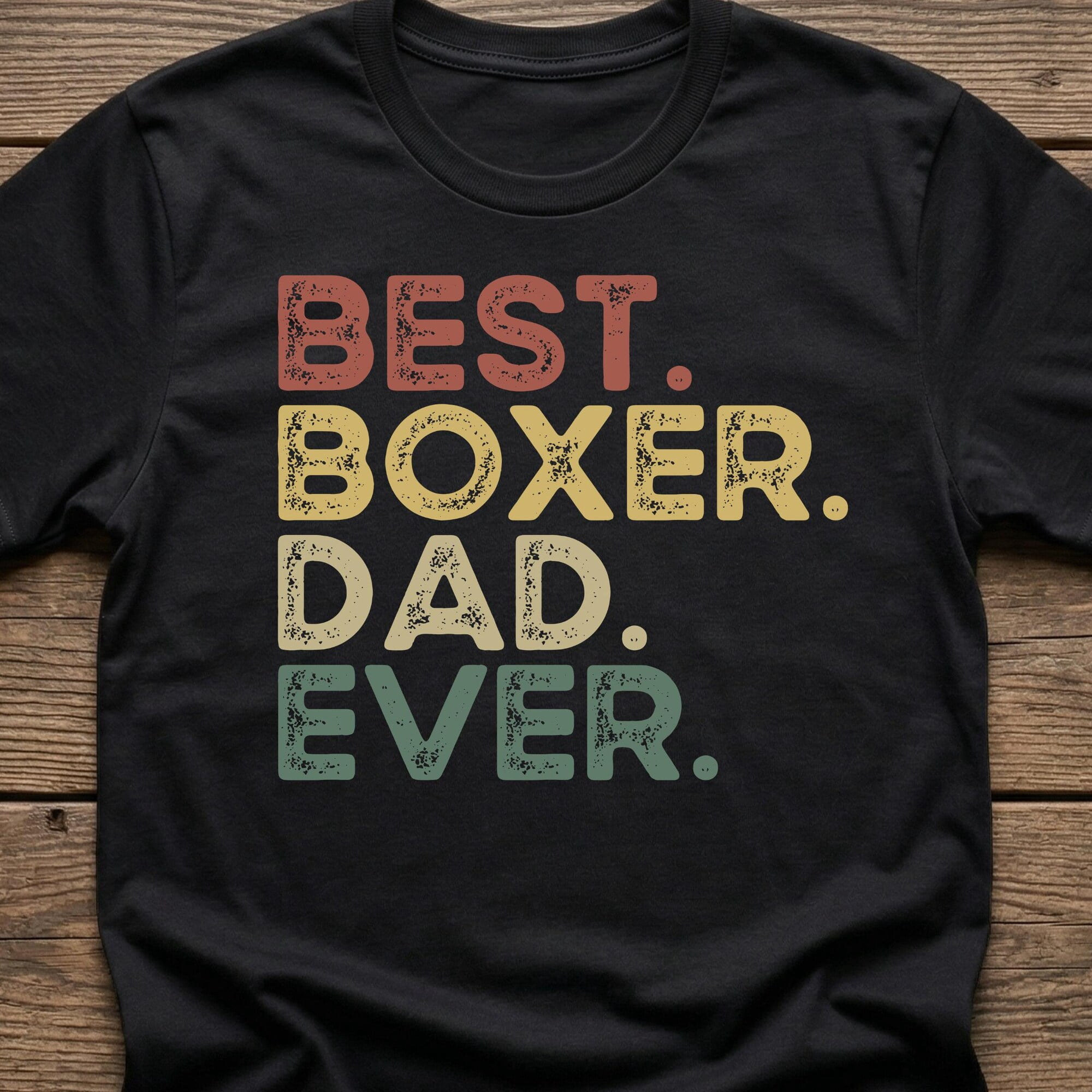 Best Boxer Dad Ever Dog Owner Men 39 s Shirt Funny Father 39 s Day Gift ...