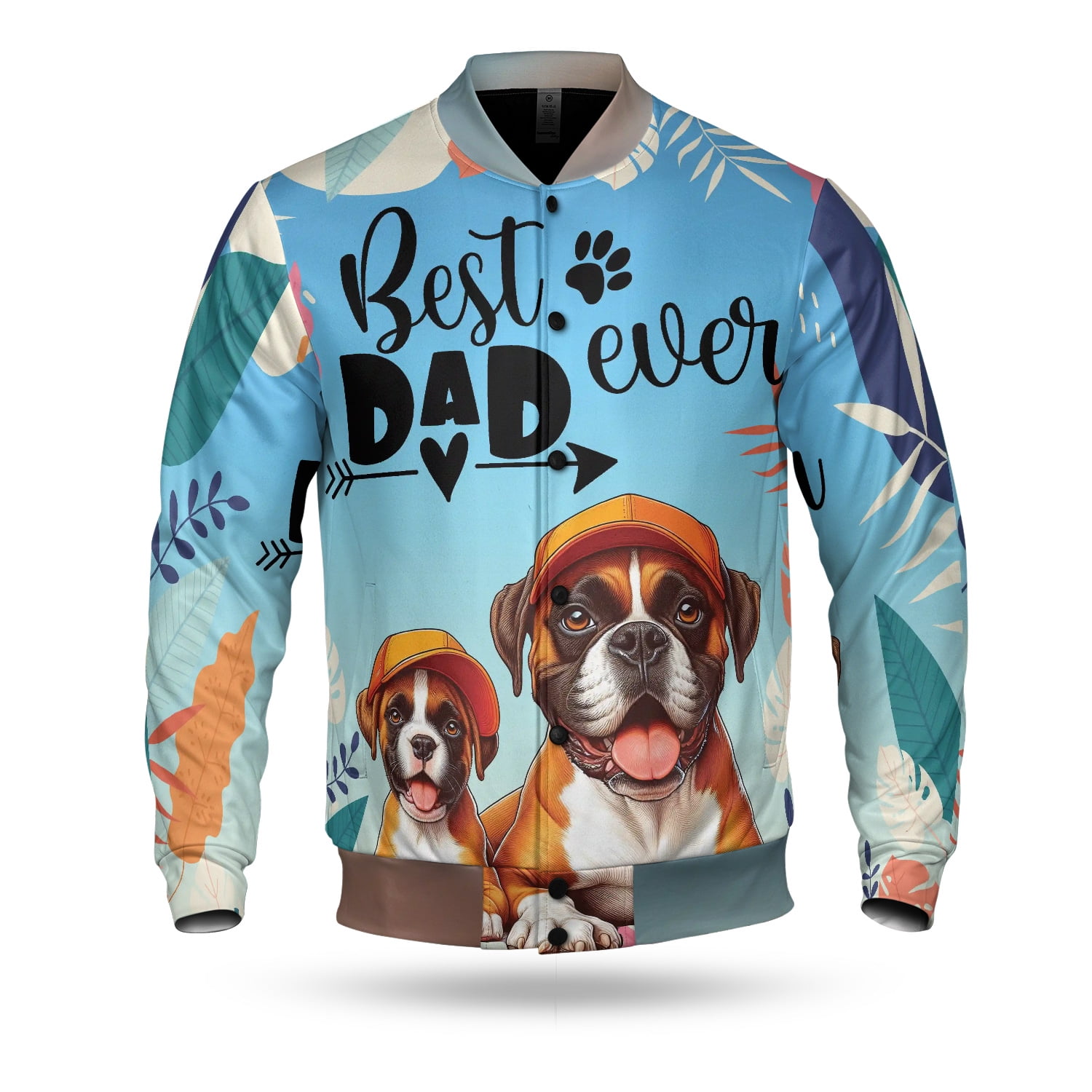 Best Boxer Dad Ever Happy Father's Day All Over Print 3D Baseball ...