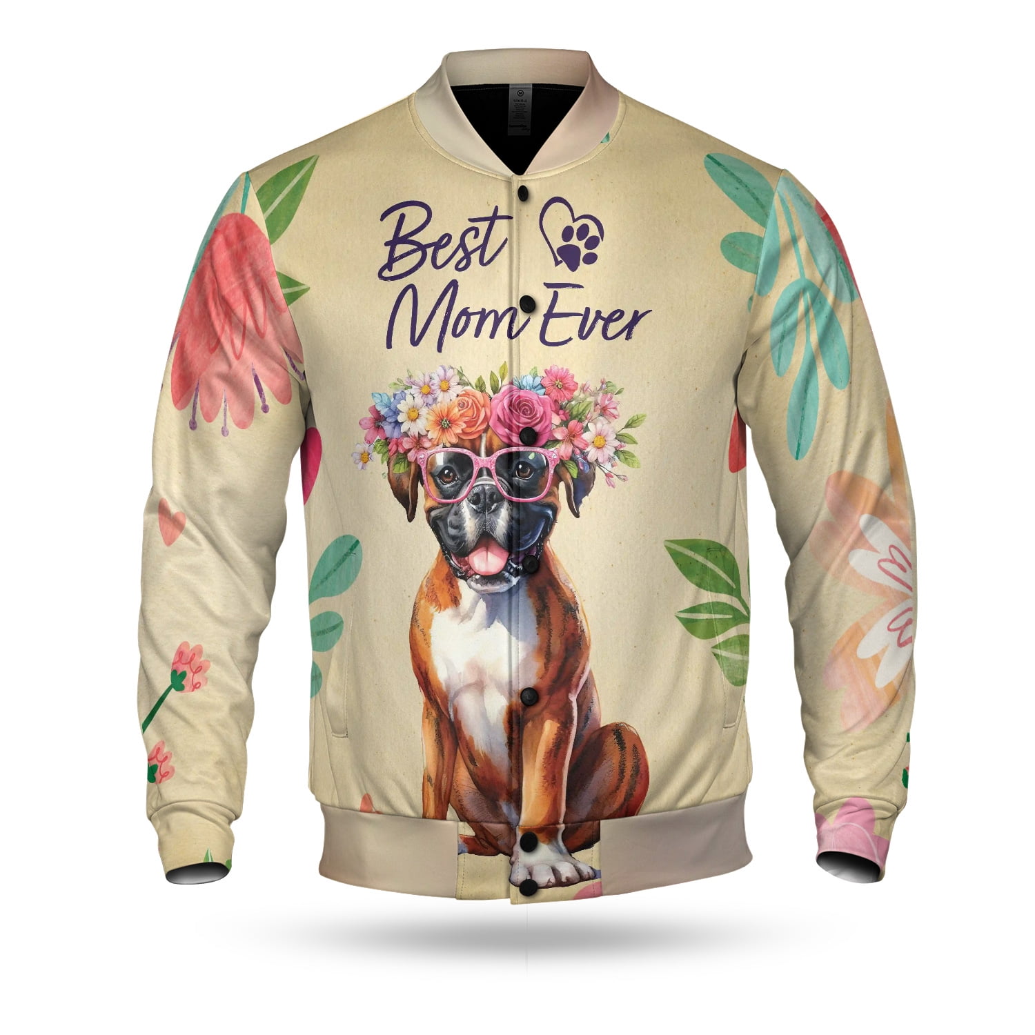 Best Boxer Mom Ever Happy Mother's Day All Over Print 3D Baseball ...