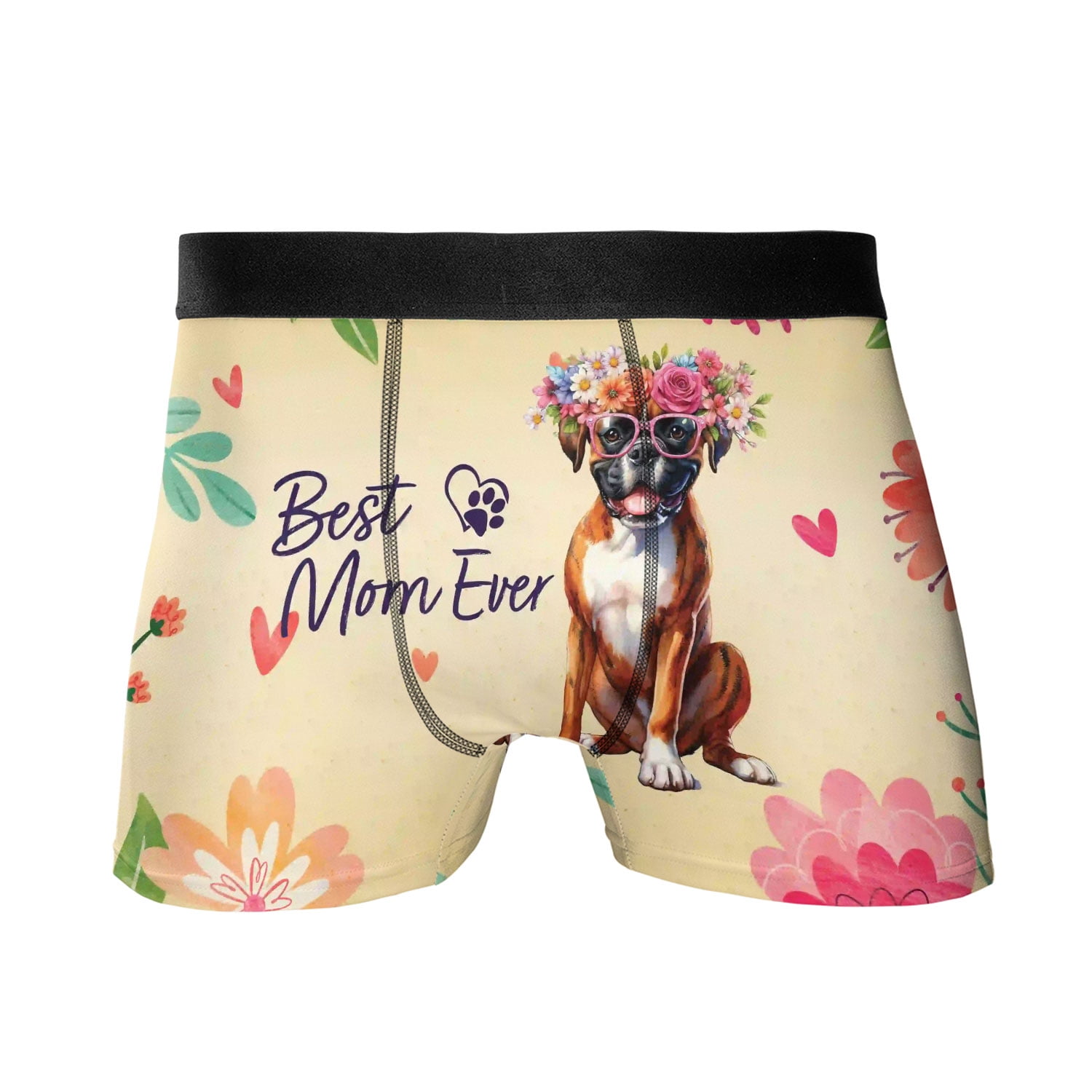 Best Boxer Mom Ever Happy Mother's Day All Over Print Boxer Briefs ...