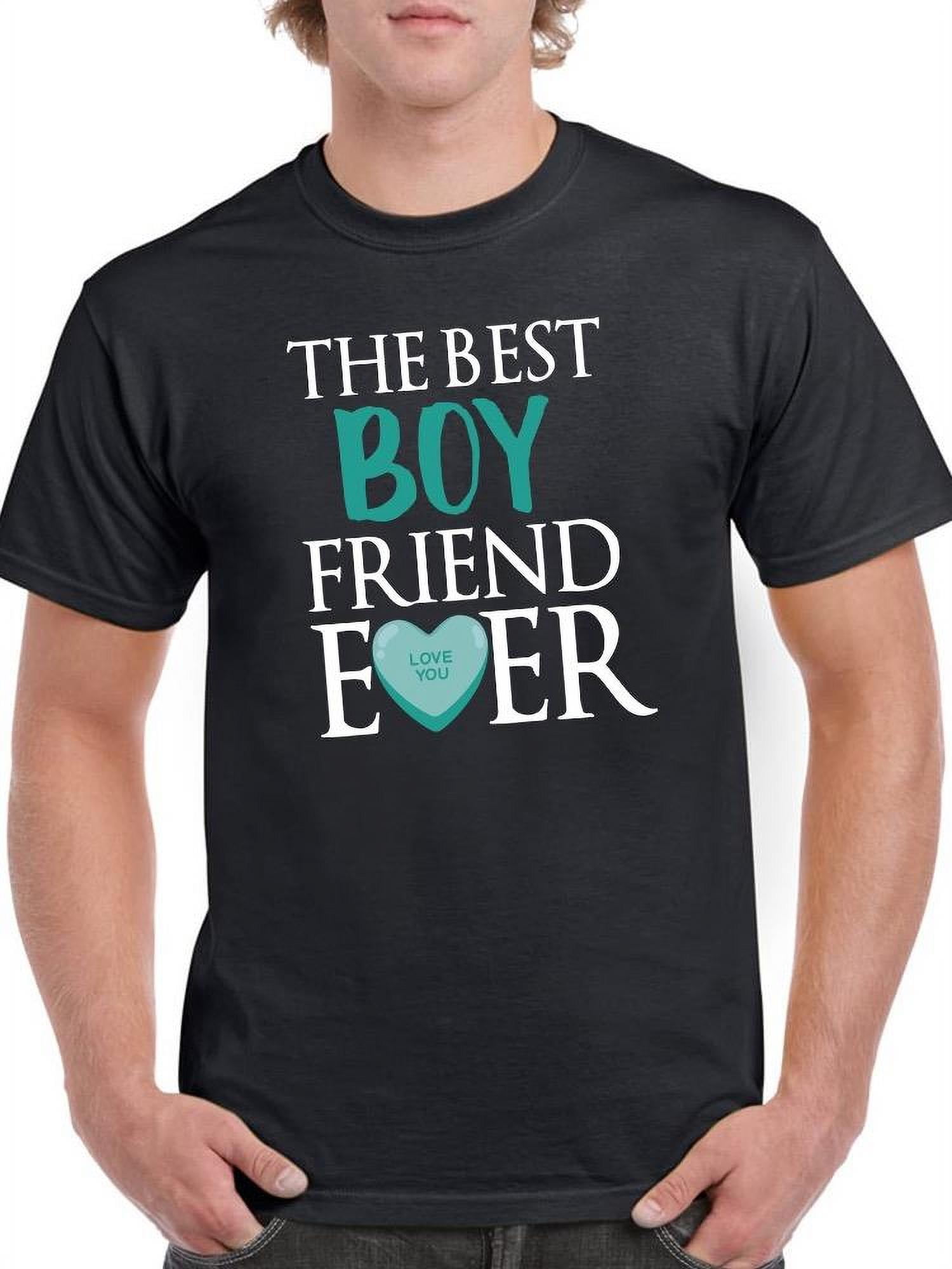 Best Boyfriend Ever T-Shirt Men -Smartprints Designs, Male Large ...