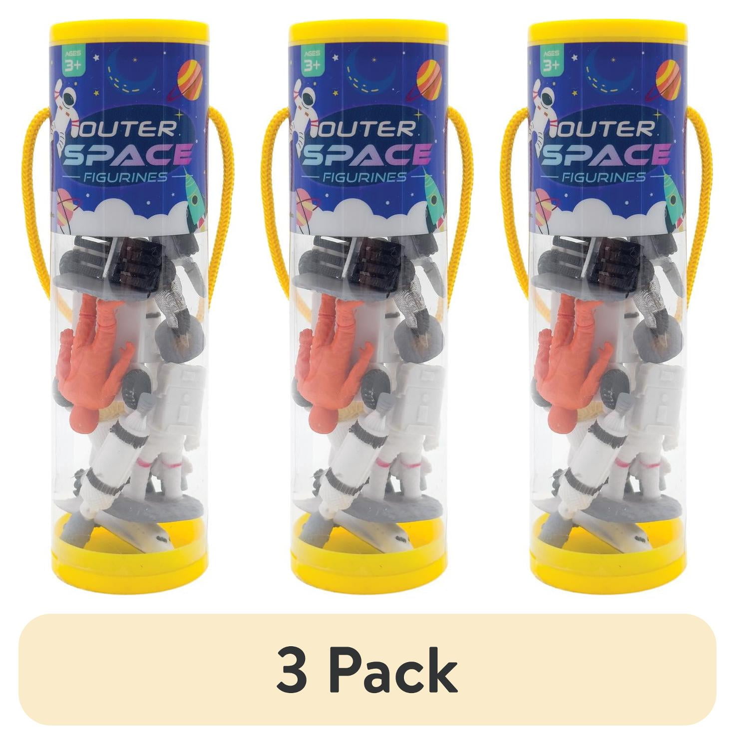 (3 pack) Best Brands Outer Space Toy Figurines Great for Learning Space ...