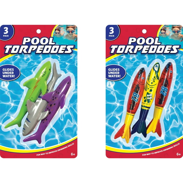 Best Brands Pool Torpedos for Kids. (3 count) - Walmart.com