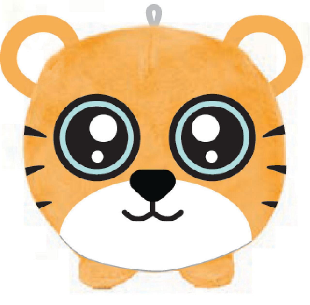 Best Brands Sparkle Tiger 4" Fuzzy Squishy Hair Cord Set for Kids Ages ...