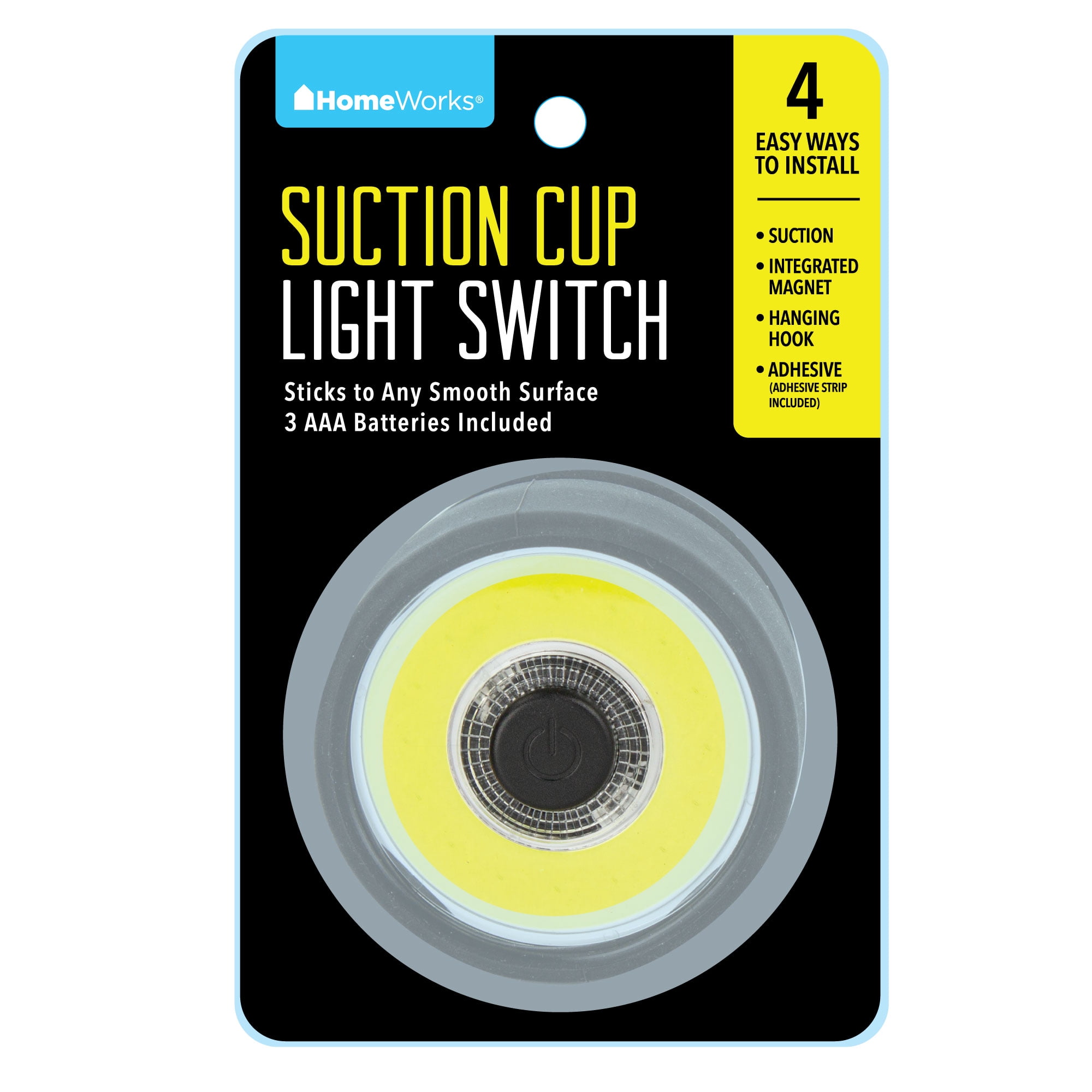 Best Brands Suction Cup Led Push Light- - Walmart.com