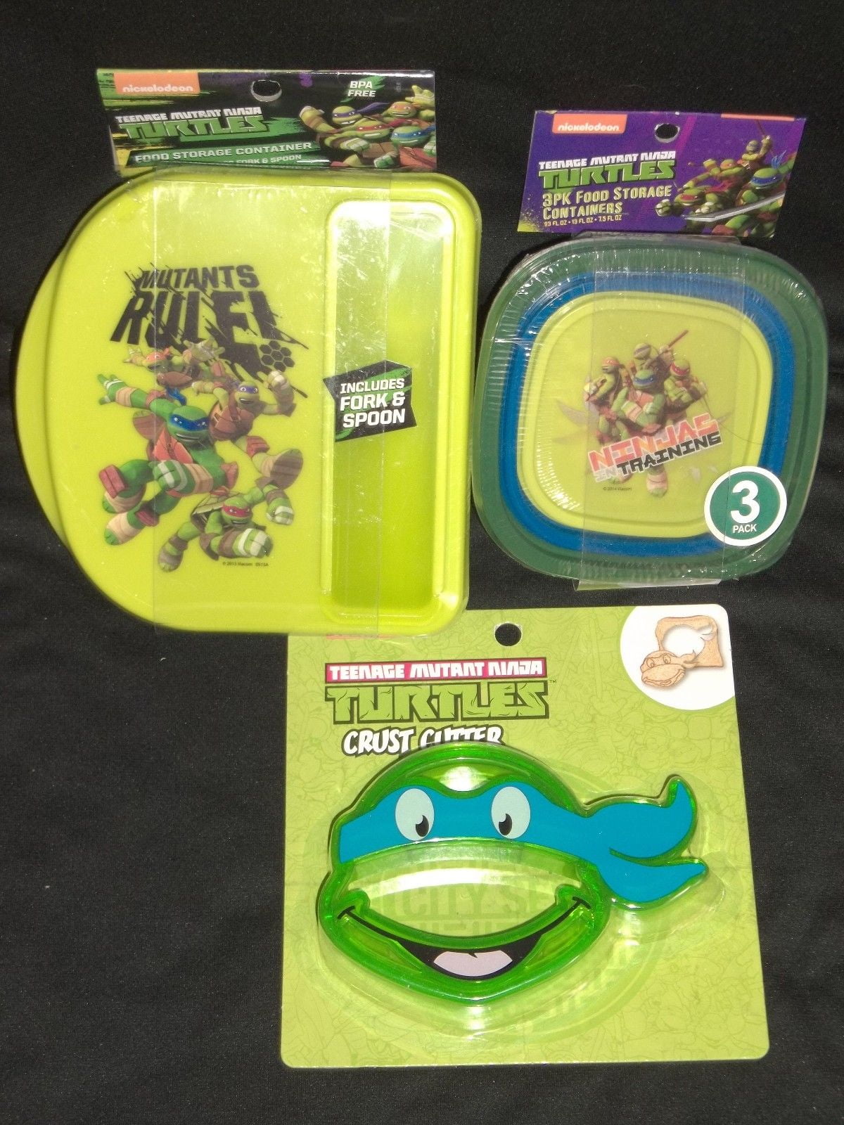 Best Brands Tmnt 3pk Containers - Walmart.com