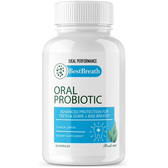 S.O LABS Oral Probiotics for Teeth Gums & Breath - 120 Capsules, 2 Pack ...
