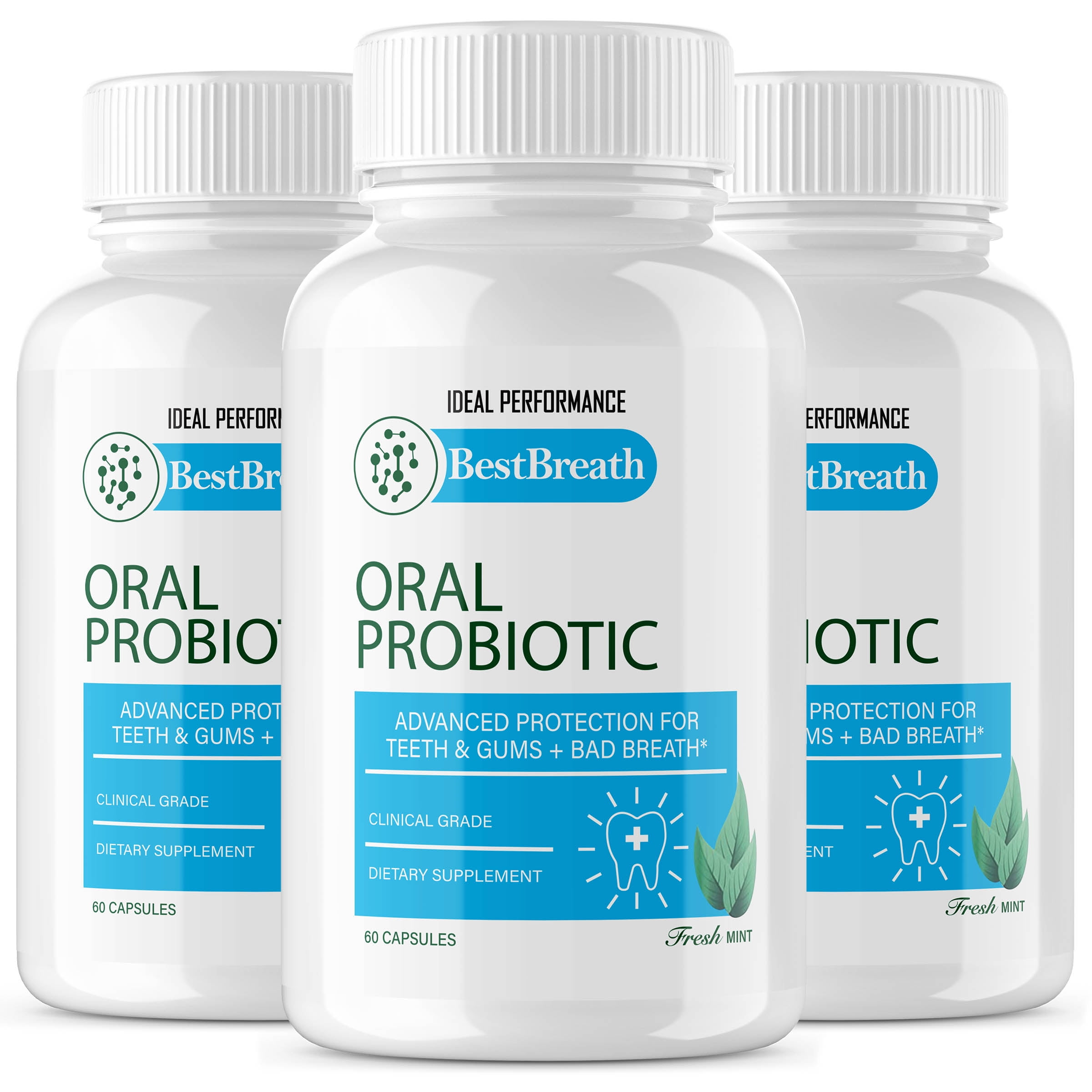 Best Breath - Advanced Oral Probiotics Formula for Healthy Teeth and ...