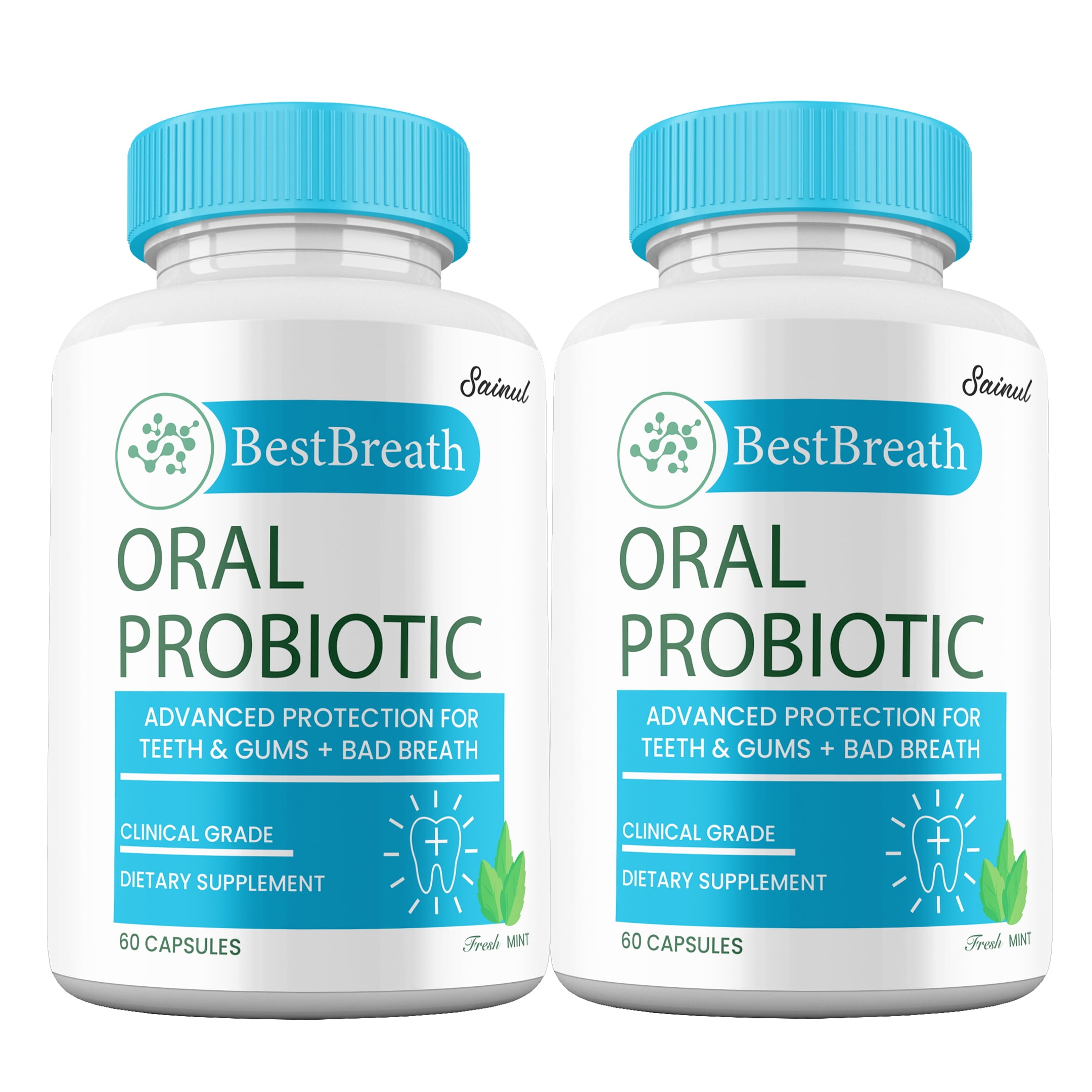 Best Breath Oral Health Probiotic, Supplement for Teeth & Gums ...