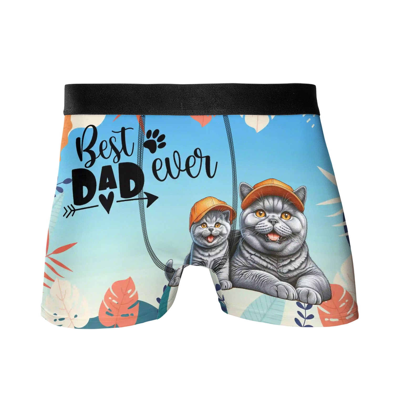 Best British Shorthair Dad Ever Happy Father's Day All Over Print Boxer ...