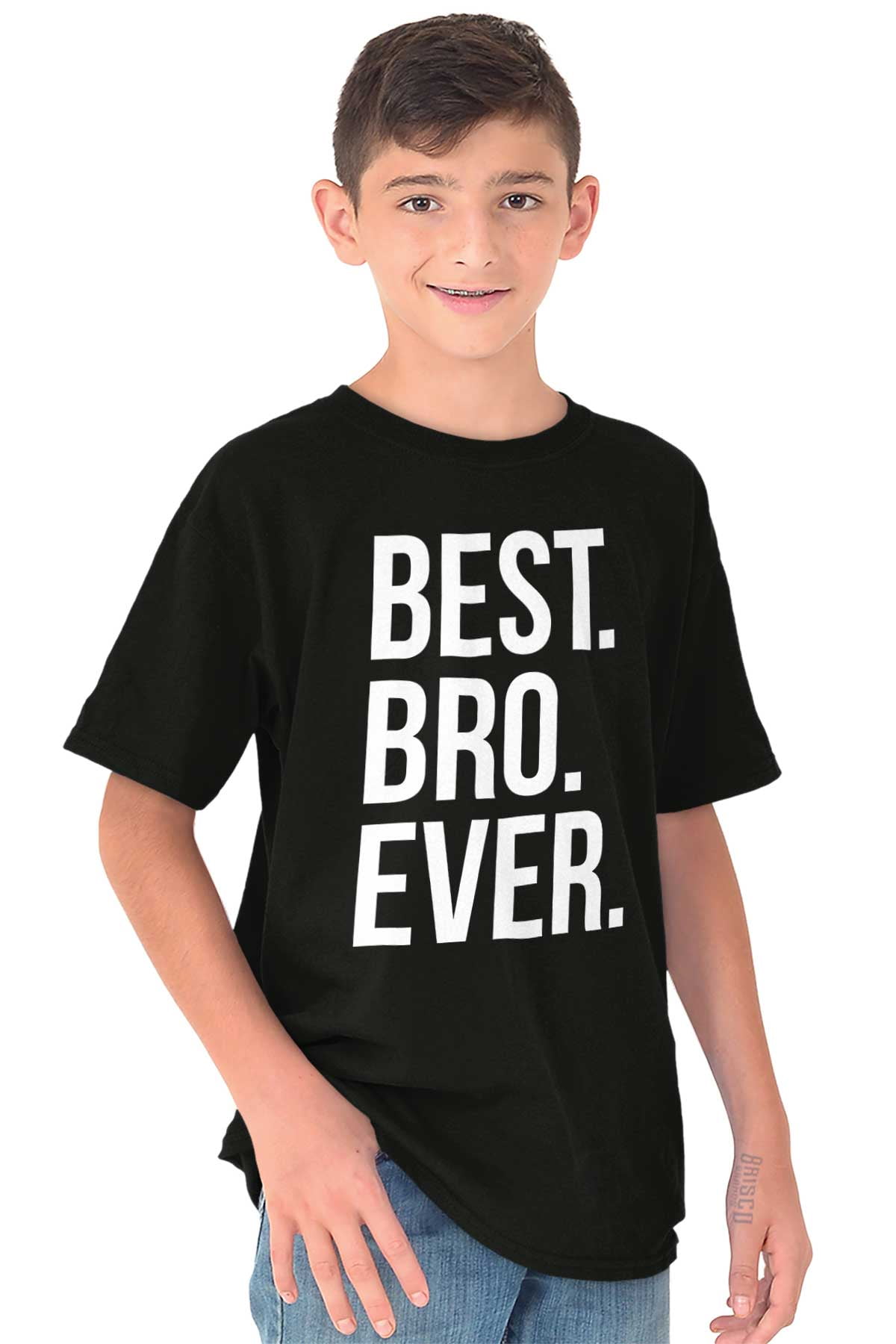 Best Bro Ever Brother Relative Family Boys Kids T Shirt Tees Tops Teen ...